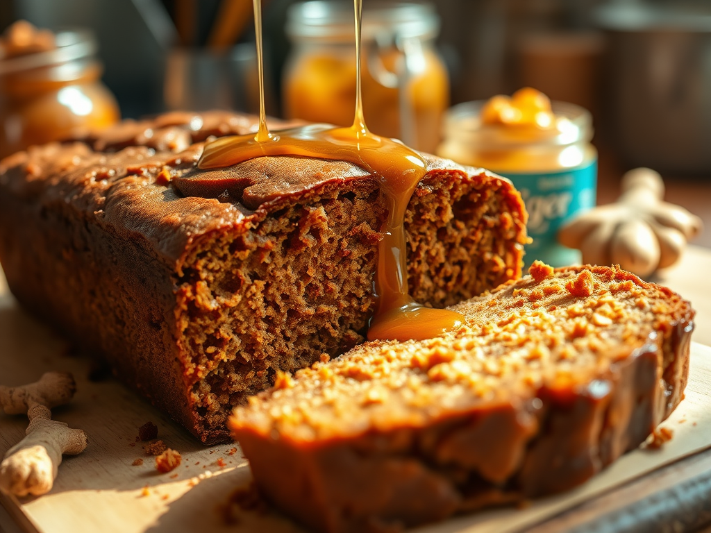 Sticky Ginger Cake Recipe – Tanya Peasgood